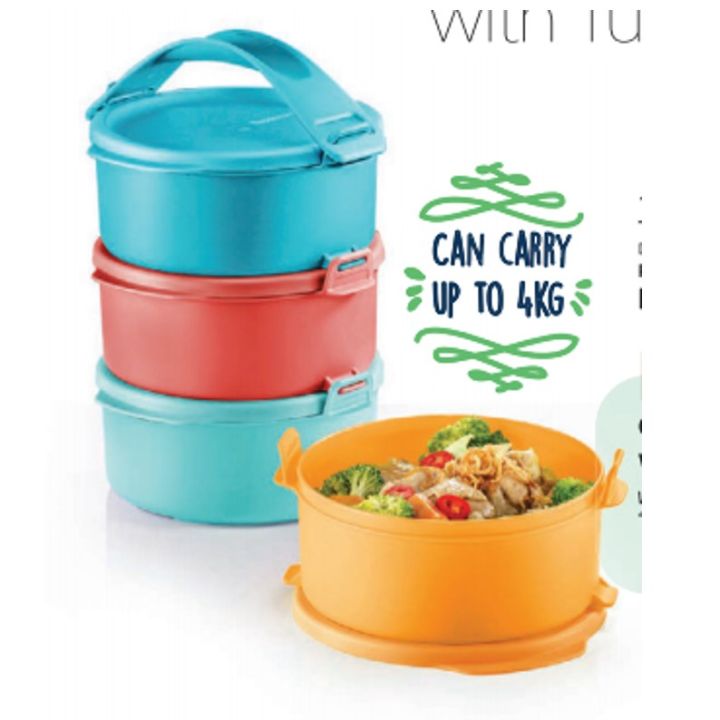 Tupperware Tup Tiffin 550ml/Lunch Box(1 set) | Lazada