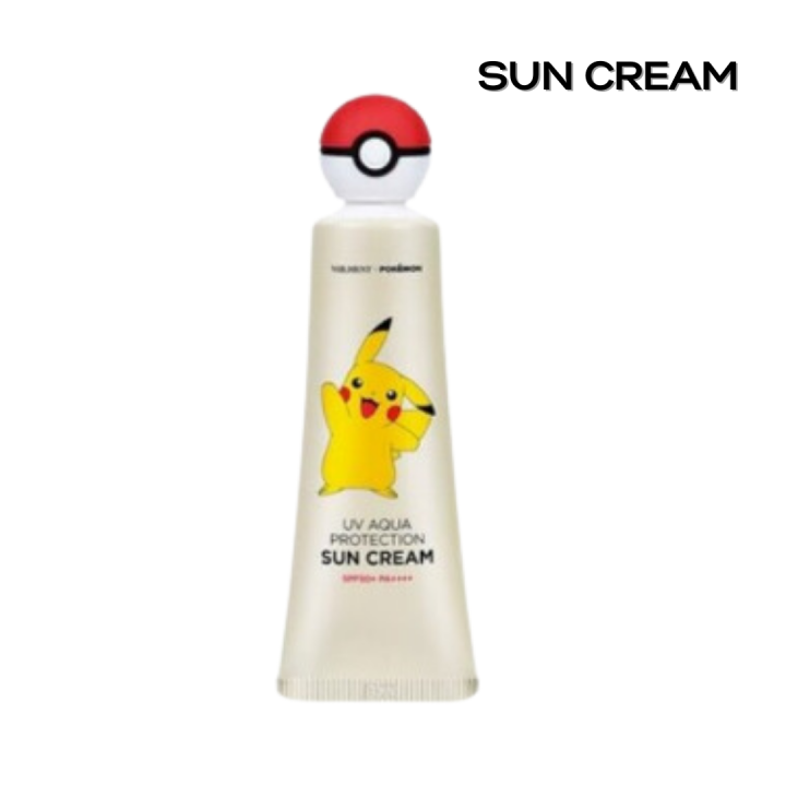 [ON THE BODY] POKEMON UV Sunscreen 50ml / Sun stick 18g / Sun Cushion ...