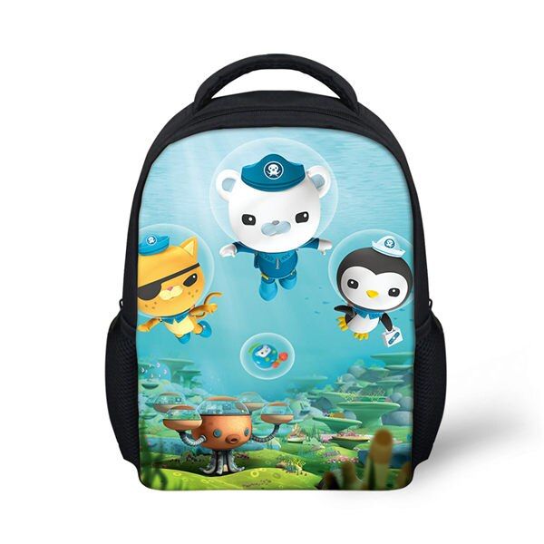HaoYun Kindergarten Kids Backpack The Octonauts Pattern Babies School ...