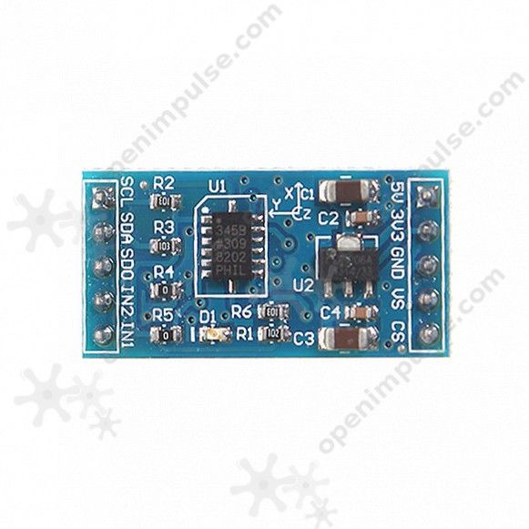 ADXL345 Accelerometer Module 3-axis sensor triaxial i2c ADXL 345 ...