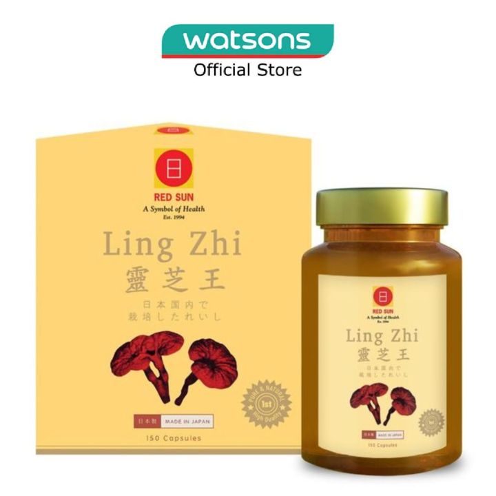 RED SUN Ling Zhi Capsules 150s | Lazada Singapore