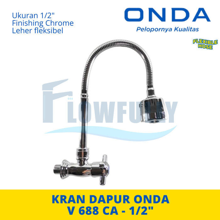 V 688 CA ONDA KRAN AIR DAPUR KITCHEN SINK CUCI PIRING LEHER FLEKSIBEL | Lazada Indonesia