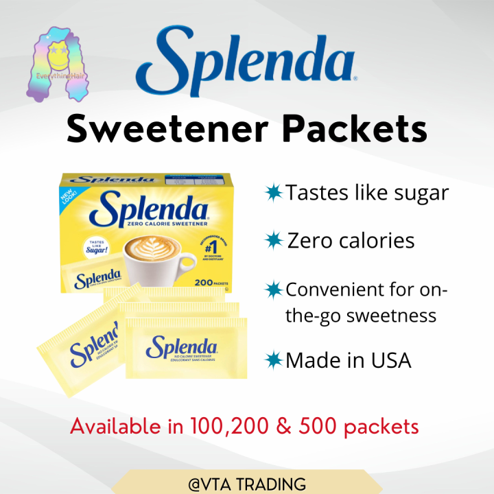 Splenda Zero Calorie Sweetener Packets Lazada Ph