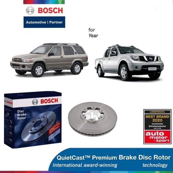 Bosch QuietCast™ Premium 0986AB6992 Front Disc Brake Rotor for Nissan ...
