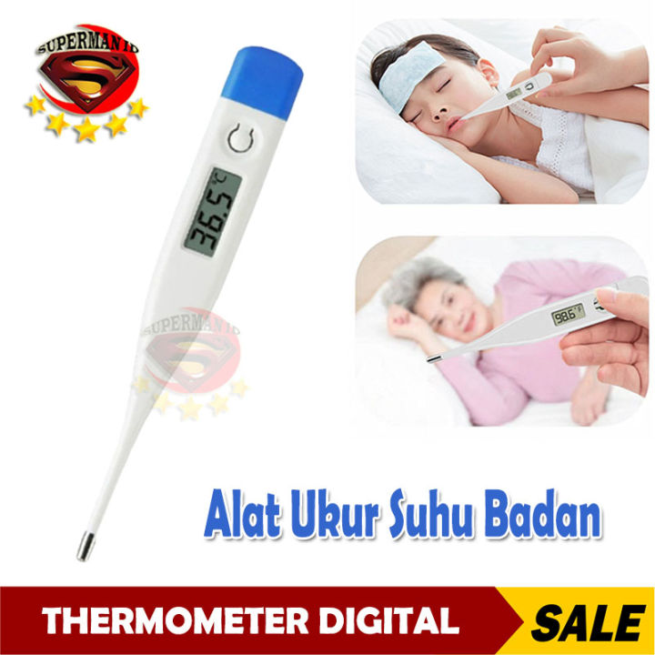 SUPERMAN ID - Termometer Digital Anak Unik Dan Lucu - Thermometer ...