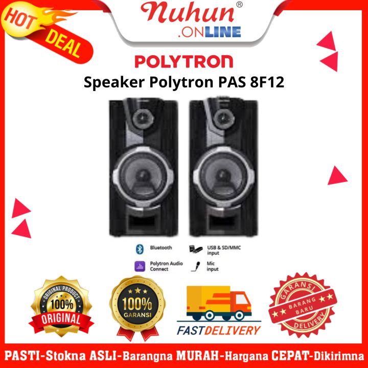 Promo Speaker Aktif Polytron Pas 8f12 Cianjur Lazada Indonesia