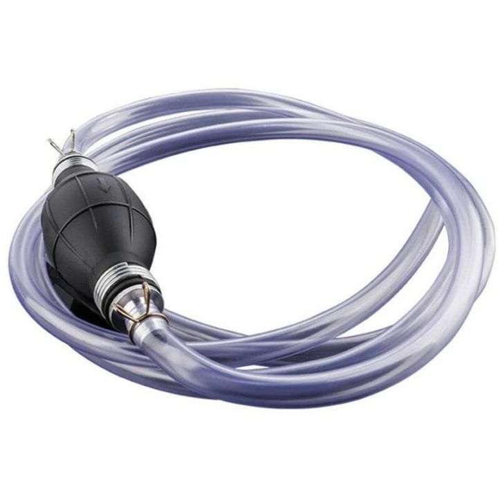 AUTOFun Car Universal Fuel Pump Rubber Manual Transfer Liquid Gasoline ...