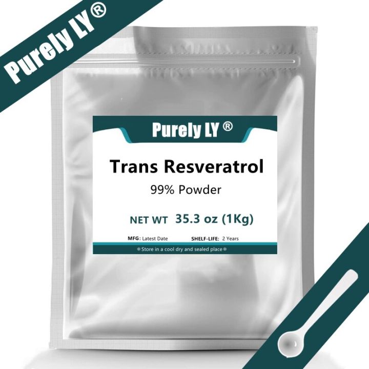50g-1000g 99% Pure Trans Resveratrol Powder | Lazada.co.th