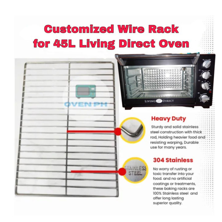 Wire Rack for 45L Living Direct Oven(Customized Wire Rack) Extra Grill ...