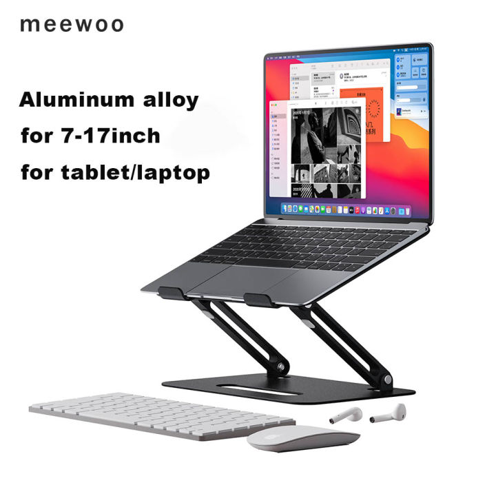 Meewoo Laptop Stand Height Adjustable For Notebook Tablet Stand ...