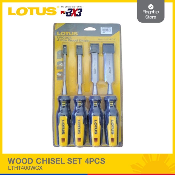 Lotus Wood Chisel Set 4pc LWC004 - Hand Tools | Lazada PH