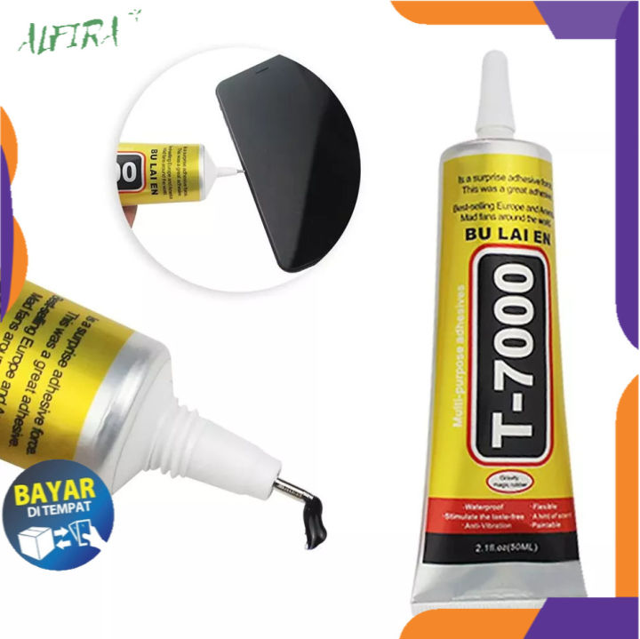 LEM LCD TOUCH SCREEN T7000 ZHANLIDA Lem Layar Sentuh 15ML / 50ML / 110ML ( BLACK ) | Lazada ...