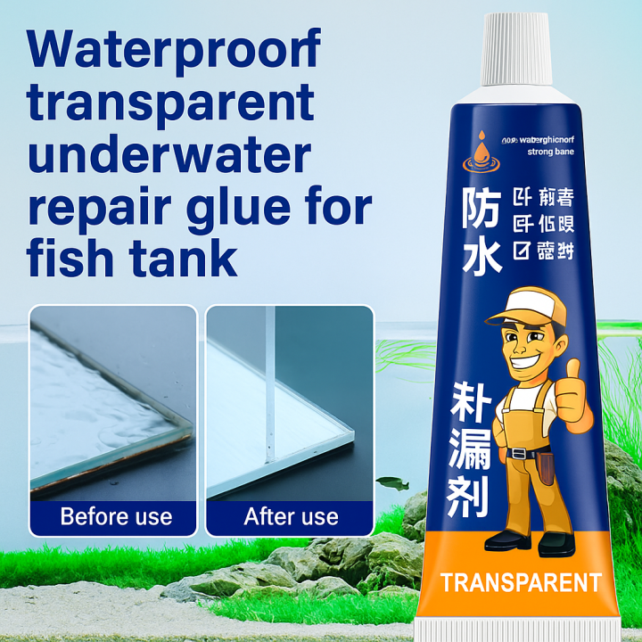 Underwater Sealant Transparent and Beautiful Glue Sealing and Patching ...