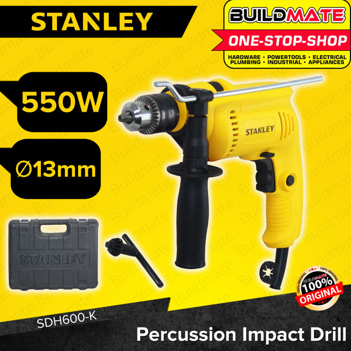 BUILDMATE Stanley Percussion Drill Value Kit with Case 13mm 550W | 800W ...