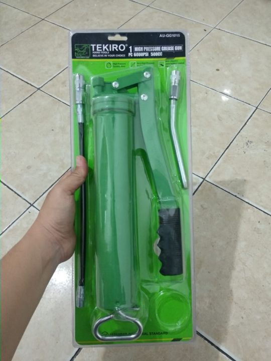 TEKIRO HAND GREASE GUN 500 CC / ALAT POMPA GEMUK TANGAN 500 CC ...