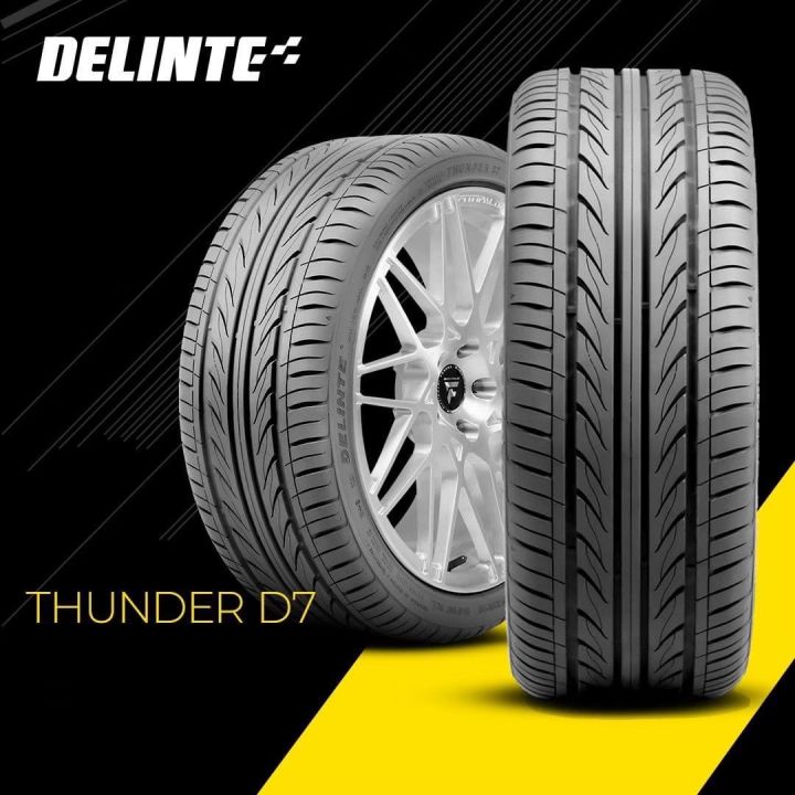 ยางรถยนต์ Delinte รุ่น D7 Thunder R20 Series ขอบ 20 แบรนด์ไทยส่งออก ...
