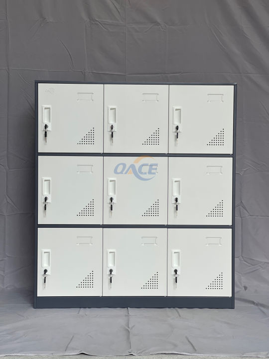 9 doors steel locker - S9D(FREE Assemble) | Lazada PH