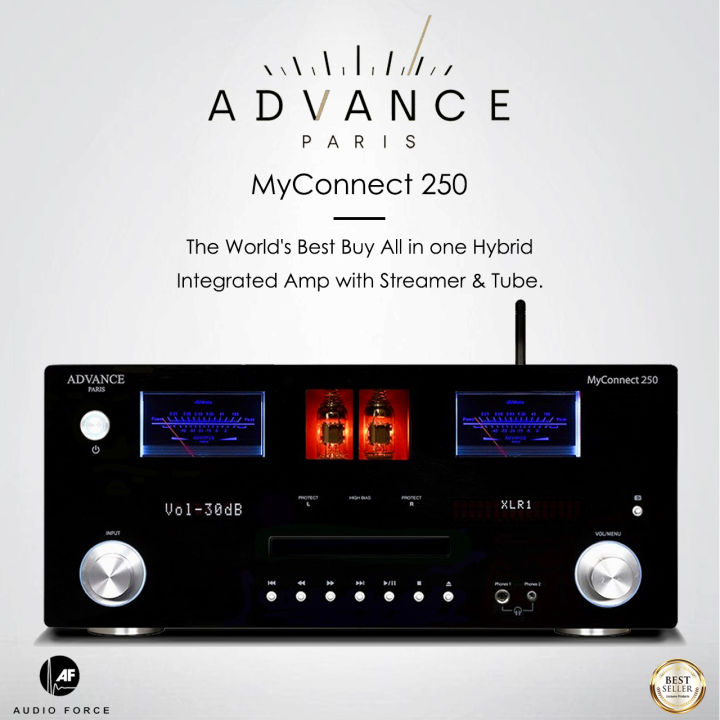 Advance Paris MyConnect 250 : The World's Best Buy All in one Hybrid Integrated Amp with ...