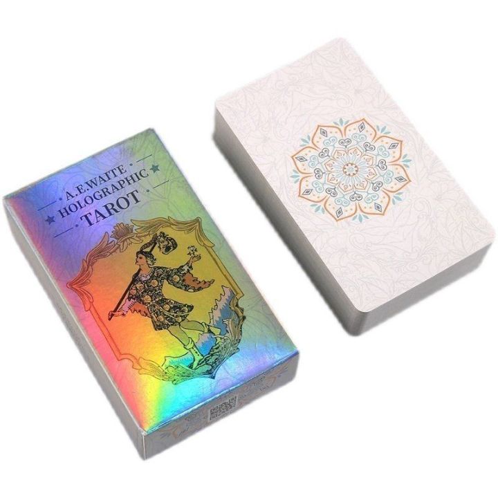 Spot Radium Radiant Flash Brand HOLOGRAPHIC TAROT Classic Edition Tarot ...