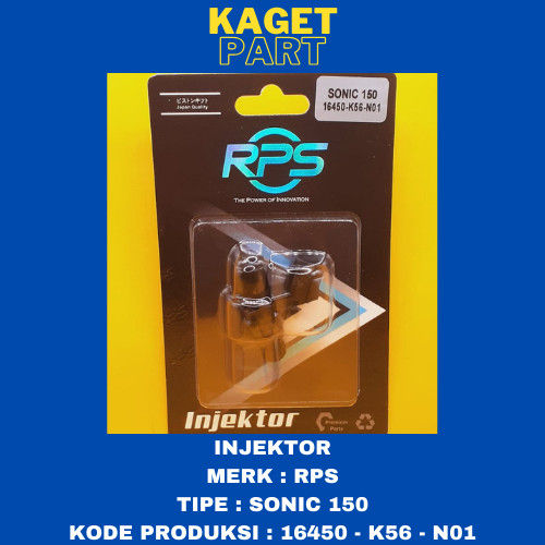 INJEKTOR MERK RPS TIPE SONIC 150 ( 16450 - K56 - N01 ) | Lazada Indonesia