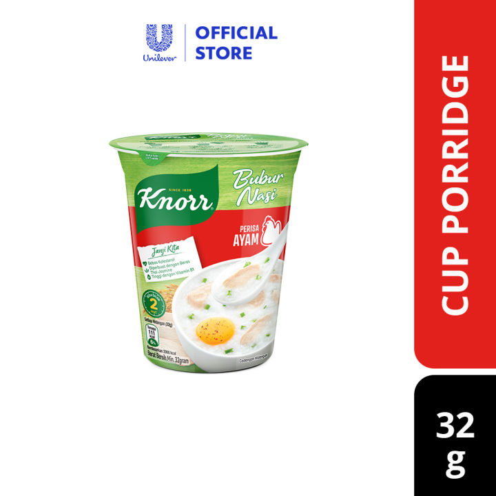 Knorr Instant Porridge Cup Chicken 32g | Lazada