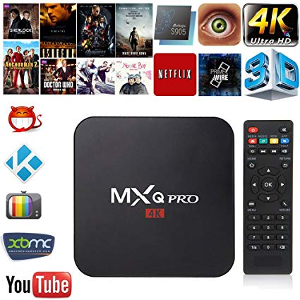 M-XQ PRO 5G 4K Ultra HD TV Box PRE INSTALL Smart Internet TV Media ...