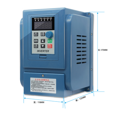 VFD 380V AC 380V 0.75KW Variable Frequency Drive 3 Phase Speed ...