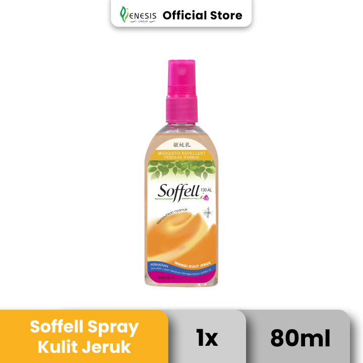 Soffell Botol Spray Kulit Jeruk 80Ml | Lazada Indonesia
