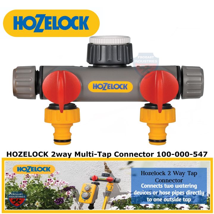 HOZELOCK 2way Multi-Tap Connector 100-000-706 | Lazada