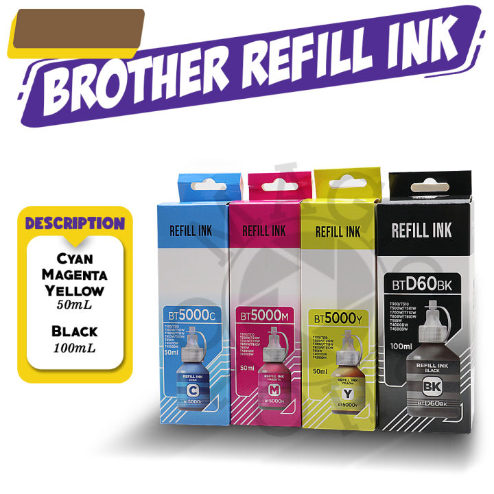Magic photo Refillable Ink for Brother Printer | Lazada PH