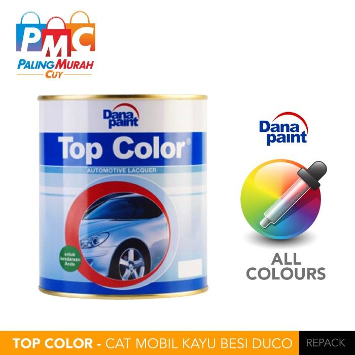 Top Color Metallic Warna Standar All Colour - Cat Duco Mobil / Motor ...