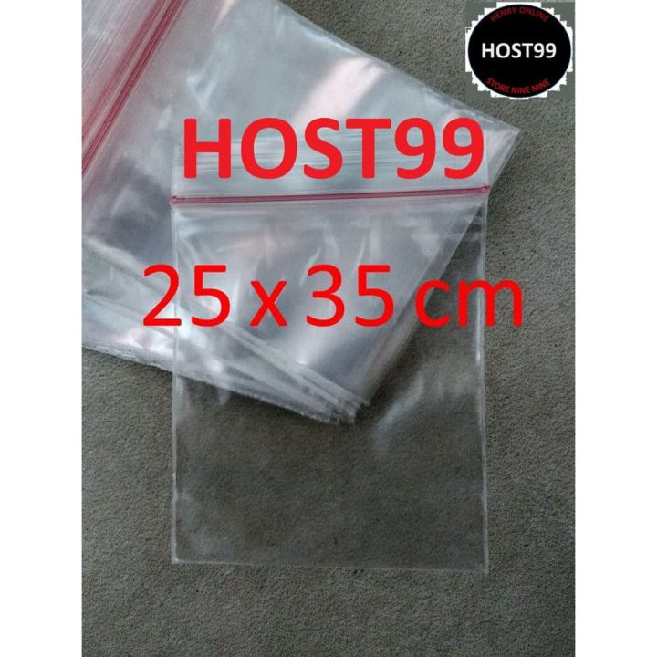 PE KLIP PLASTIC CLIP ZIPLOCK ZIPPER BAG SEALER 25X35 | Lazada Indonesia