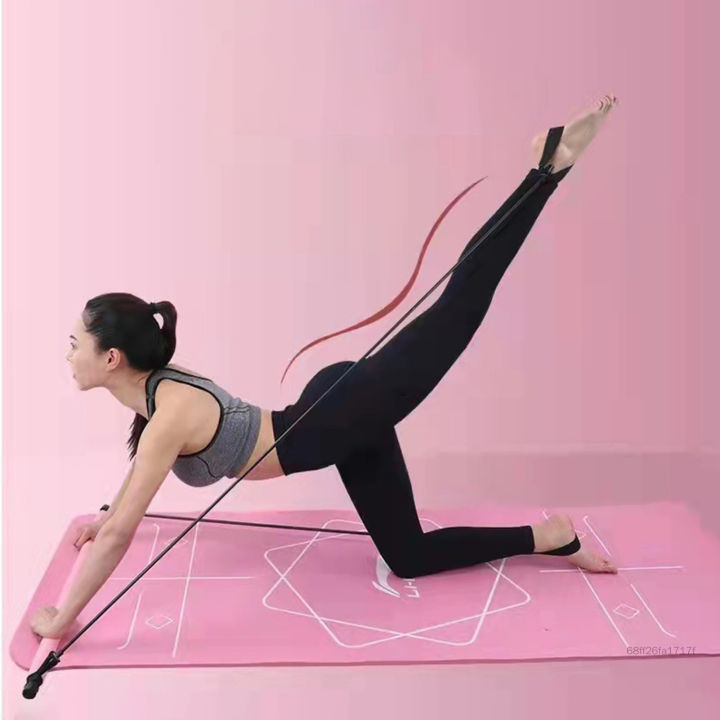 Portable Yoga Pilates Bar Stick Toning Bar Yoga Pilates Equipment ...