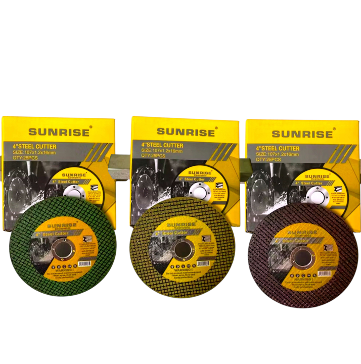 Sunrise Economic Cutting Disc 4” (NEW MID QUALITY) 25pcs/box | Lazada PH