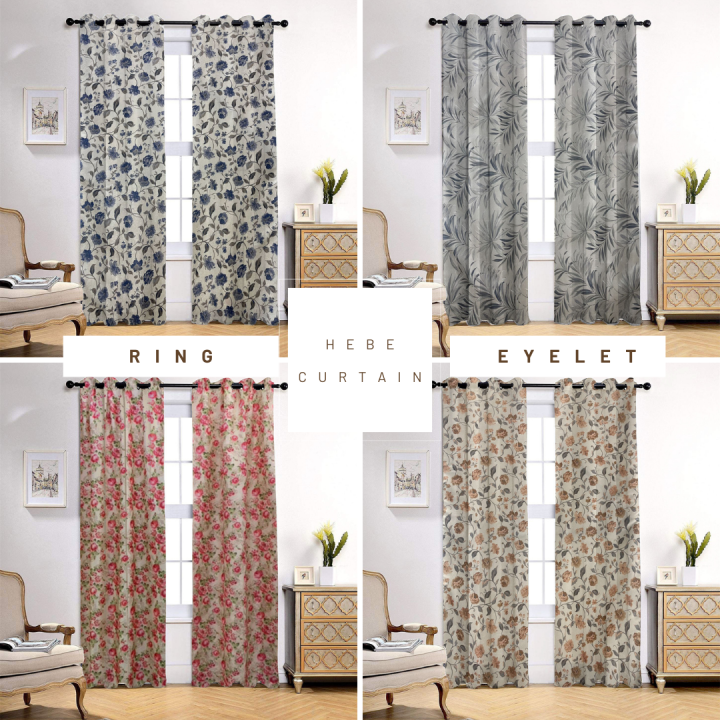 NEW ARRIVAL - HEBE CURTAIN / Langsir Rumah / Langsir Tingkap / Langsir ...