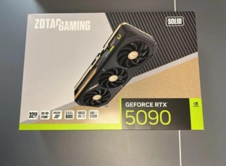 ZOTAC Nvidia RTX 5090 Solid Gaming - New Sealed In Box - In Hand ...