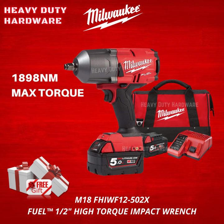 ASL Milwaukee M18 FUEL™ M18 FHIWF12-0/502X 1/2 " 1/2 Inch High Torque ...