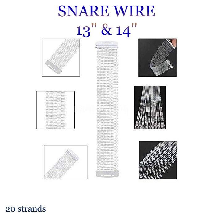 Steel Snare Wire 14" AND 13" WITH 20 STRANDS | Lazada PH