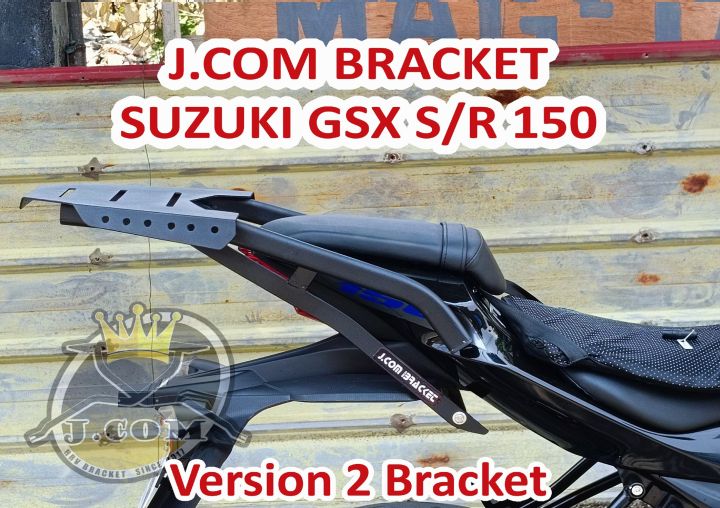 J.COM V2 BRACKET for SUZUKI GSX S/R 150 HEAVY DUTY TOP BOX BRACKET ...