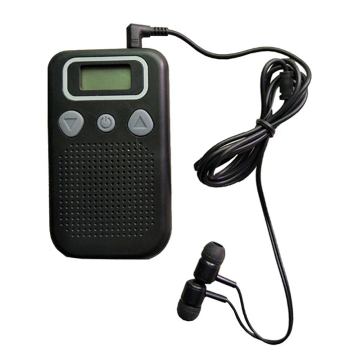 Sound Amplifier Pocket Voice Enhancer Device Large LCD Screen Enhance ...