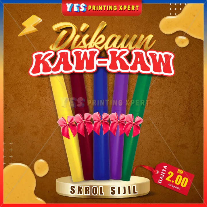 [READY STOCK] CERTIFICATE SCROLL / PLASTIC CERTIFICATE HOLDER FOR ...