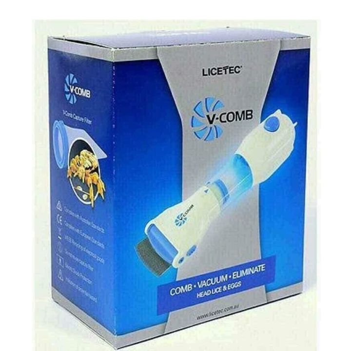 ♞𝕝𝕦𝕔𝕜𝕪𝕝𝕜𝕙* V-Comb Electric Lice Kuto Vacuum Remover Treatment Machine ...