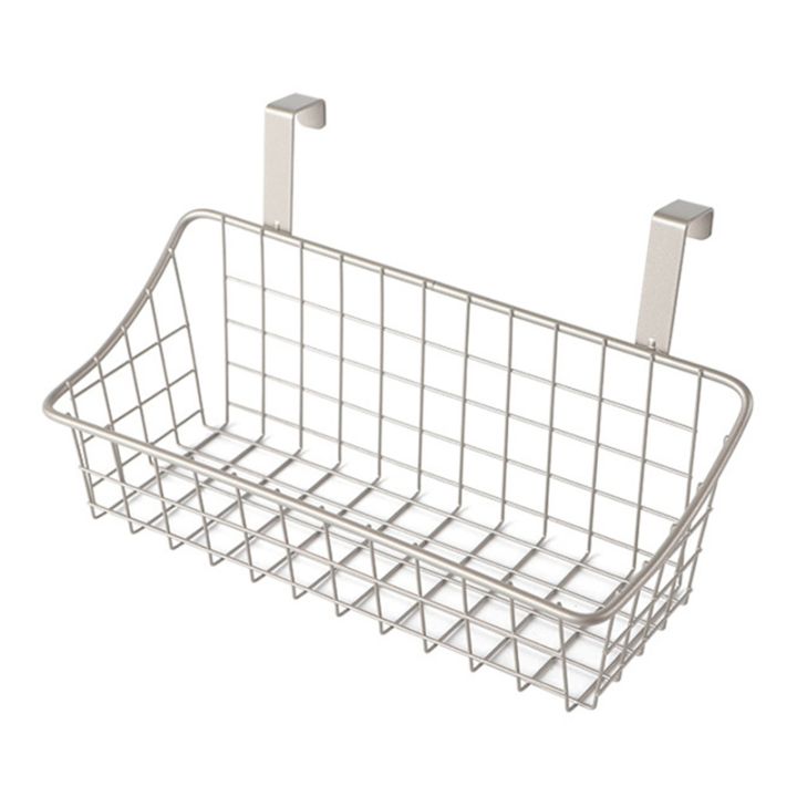Basket with Hook Grid Storage Basket, Hang It Behind a Door or on a ...