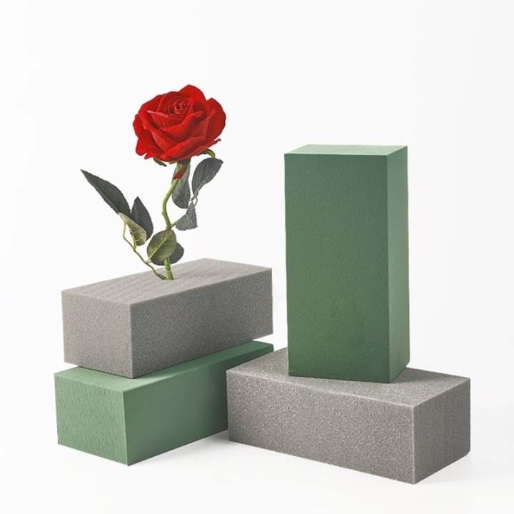 Dry Floral Foam Block (8cmx23cmx11cm) 1pc Dry Floral Foam Blocks For ...