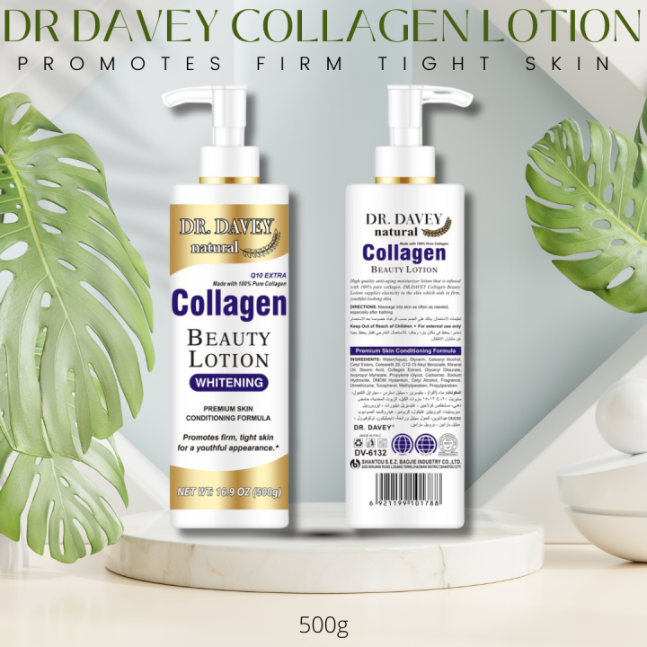 Dr. Davey Collagen Whitening Beauty Lotion - Skin Firming and Toning ...