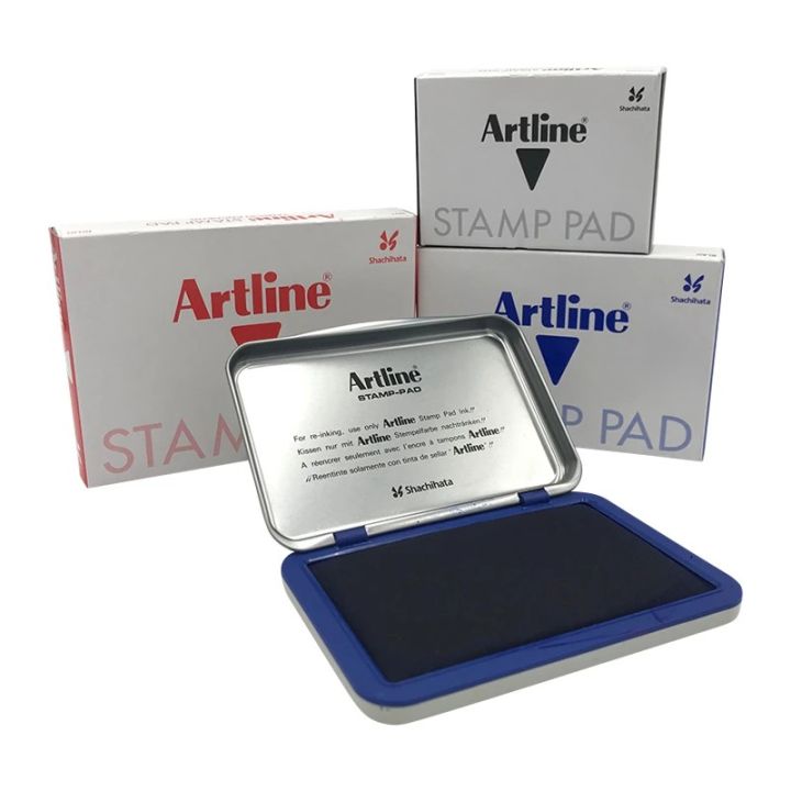 Artline Stamp Pad (No.00,0,1,2) / Ink Pad | Lazada