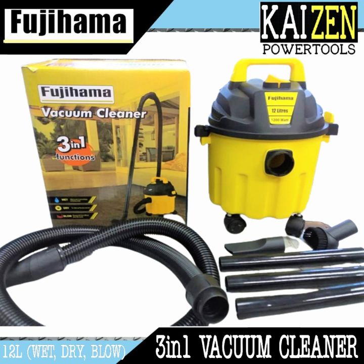 Fujihama Vacuum Cleaner Wet Dry Blow 12L HEAVY DUTY JAPAN - KAIZEN ...