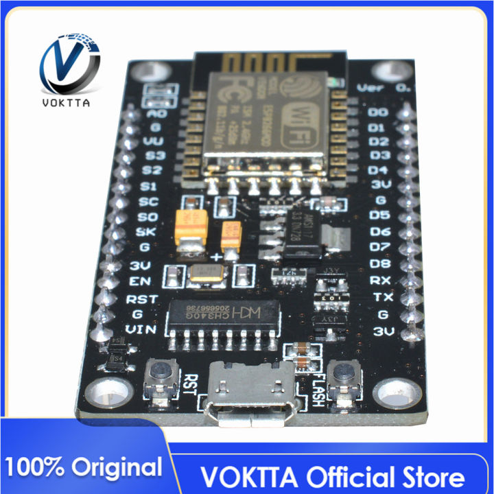 Original VOKTTA NodeMCU V3 ESP8266 ESP-12E CH340 WiFi Board Nano With ...