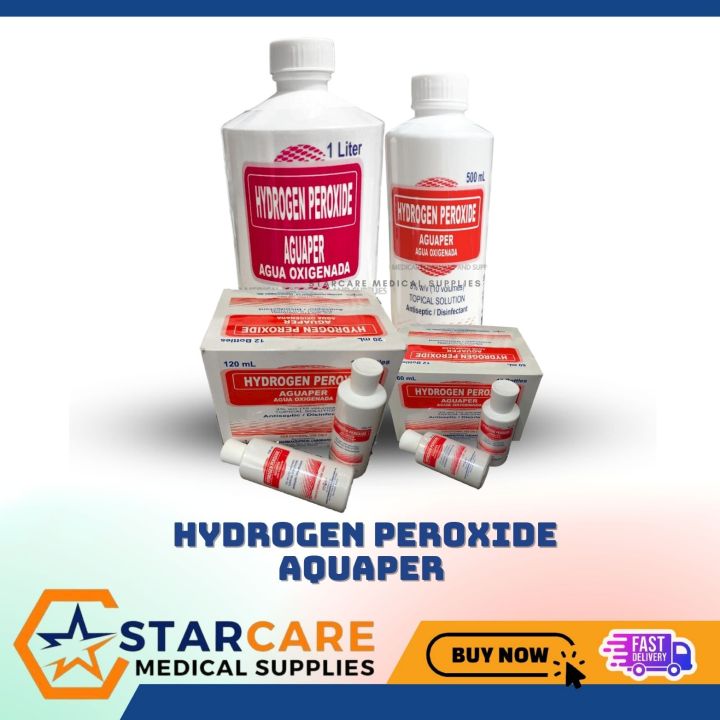HYDROGEN PEROXIDE 3% Solution AGUAPER | Lazada PH