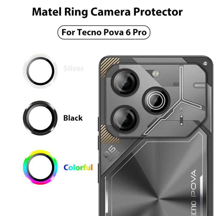 Tecno pova 6 pro 5G 2024 pova6 pova6pro Camera Lens Protectors Metal ...
